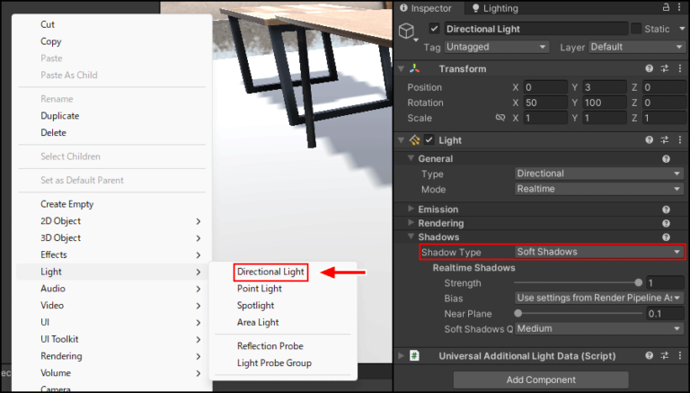 Unity：URPでの影の出し方/影のジャギリの解決方法 - マナベルCG