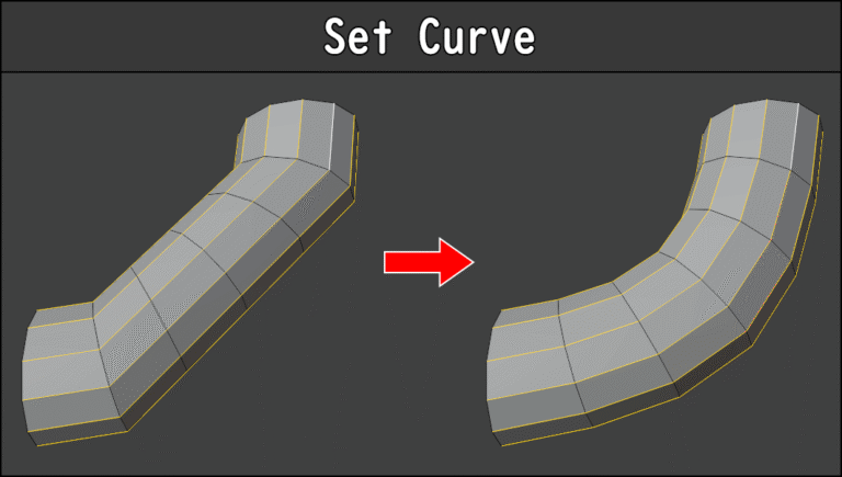 Blender：EdgeFlow/エッジの流れを整えるアドオン - マナベルCG