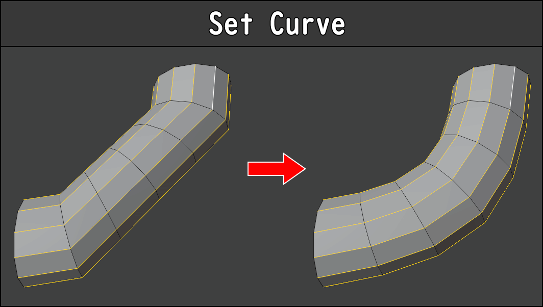 Blender：EdgeFlow/エッジの流れを整えるアドオン - マナベルCG